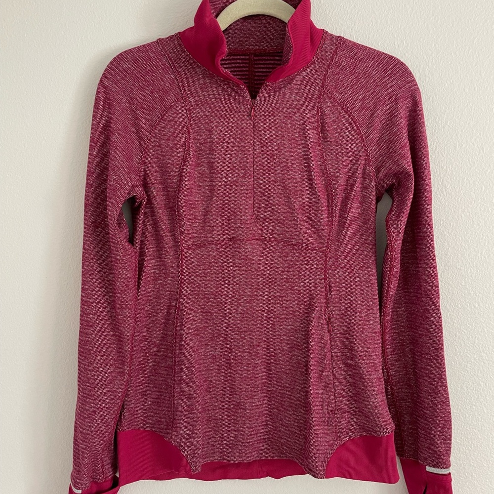 Lululemon Runderful 1/2 Zip - Gem